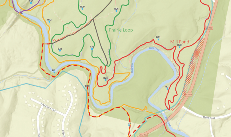 Hike & Run Trails | Anne Springs Close Greenway