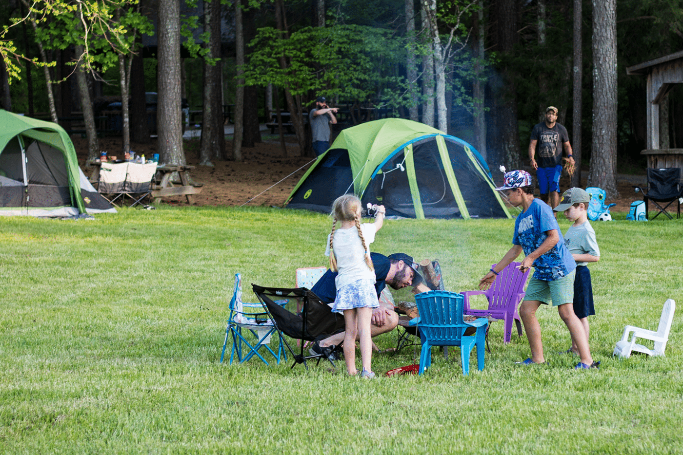 Campout At The Anne Springs Close Greenway | Anne Springs Close Greenway